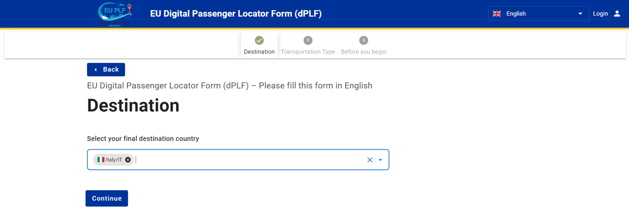 【イタリア入国】EU在住者がdPLFの書き方を解説【画像付き】